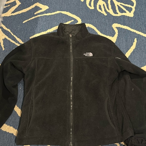 The North Face | Jackets & Coats | Double Side Pockets Black North Face ...